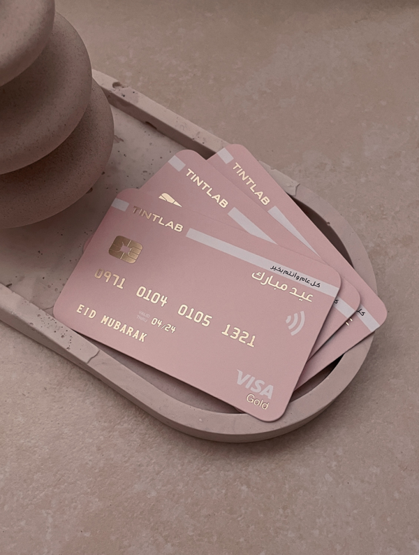 Pink Credit Cards (Pack of 15) | TINT LAB