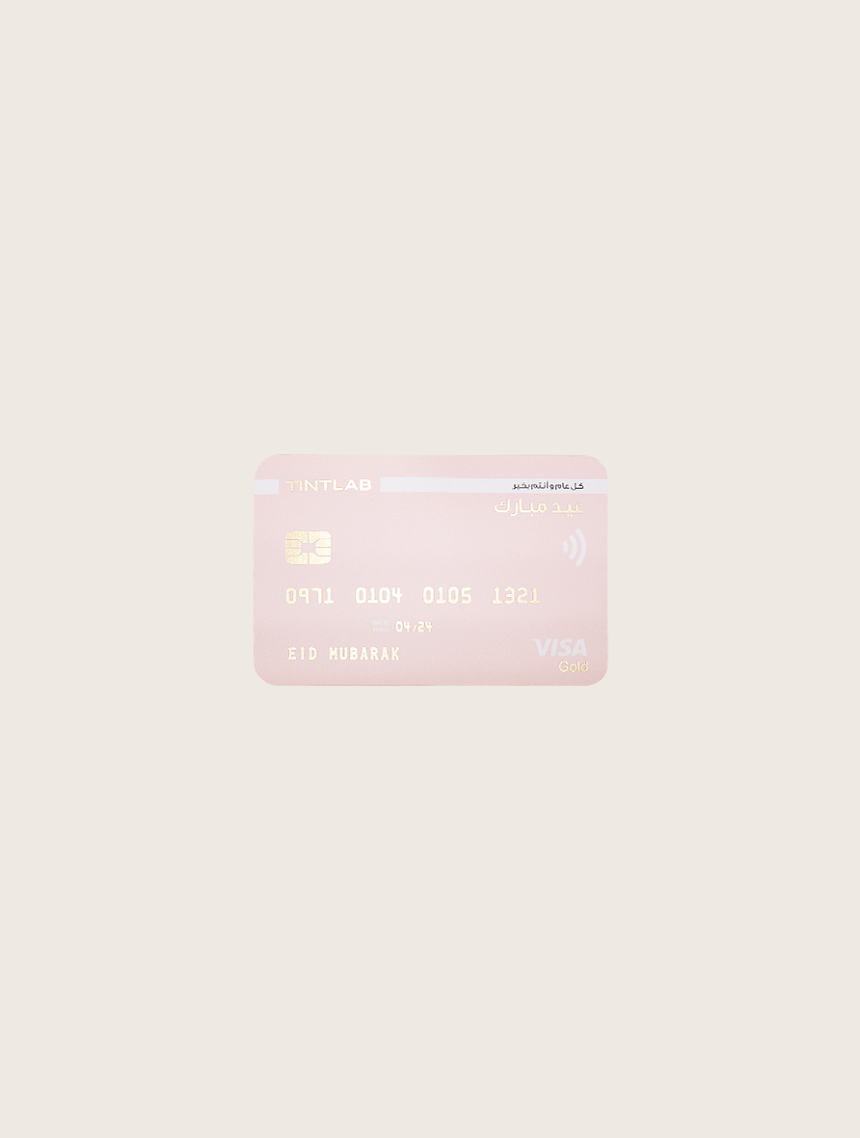 Pink Credit Cards (Pack of 15) | TINT LAB